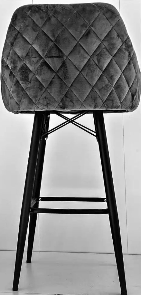 כיסא בר צבע שחור Bar-stool-Iris