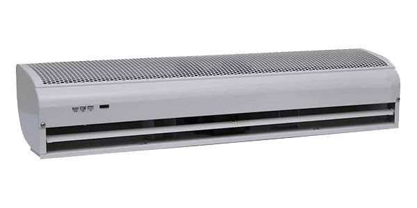 מסך אוויר עוצמתי ושקט גימור לבן Air Supply Basic 150cm *כולל שלט*