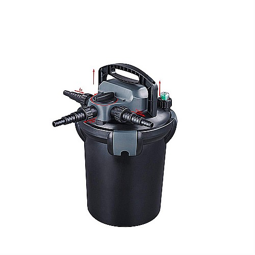 פילטר לחץ לבריכות נוי, דגים ומזרקות JEBAO PF-10 UV 7W