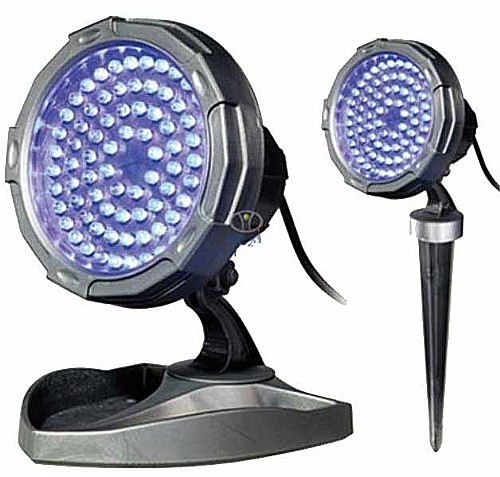 תאורה לד LED להתקנה בגינה או בבריכה תת מימית צבעונית HUIQI HQ48 1.7W