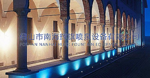 תאורה לד LED נירוסטה תת מימית שקועה בדופן/קרקעית לבריכות צבע אור אדום/ירוק/כחול/לבן HUIQI HQ-D18